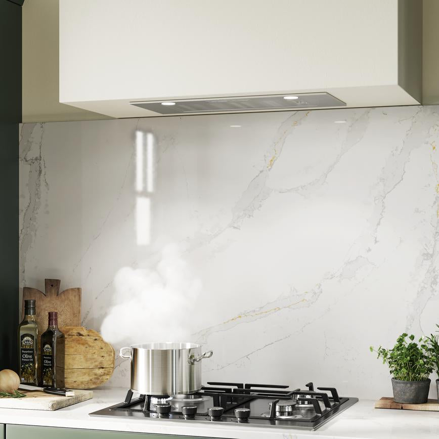 LAM2302 Lamona 60cm Stainless Steel Canopy Cooker Hood | Lamona Extractors