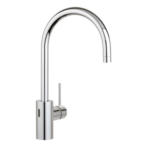 TAP3305 Trigno Polished Chrome Swan Neck Sensor Tap