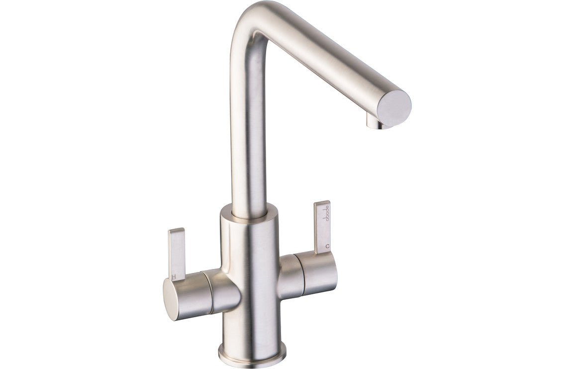 Abode Althia Monobloc Mixer Tap - Brushed Nickel | Abode Taps